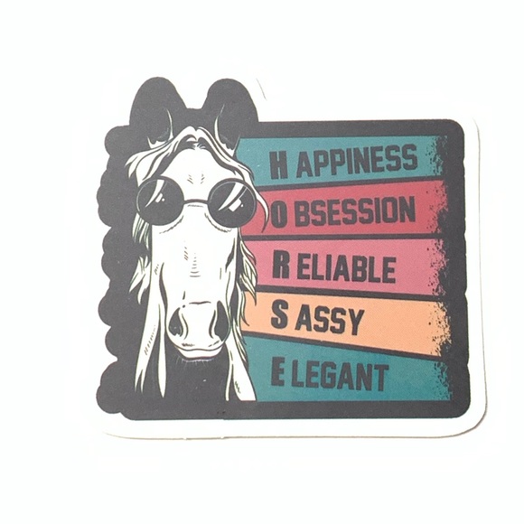 Accessories | Horse Vinyl Sticker | Poshmark